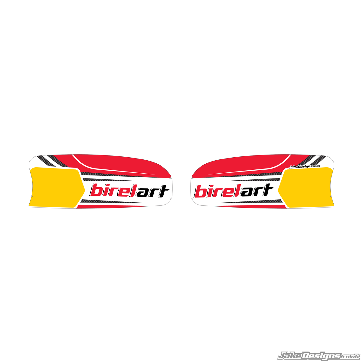 BirelART Replica Set Of Sidepods Sticker (2025) – JakeDesigns Graphics