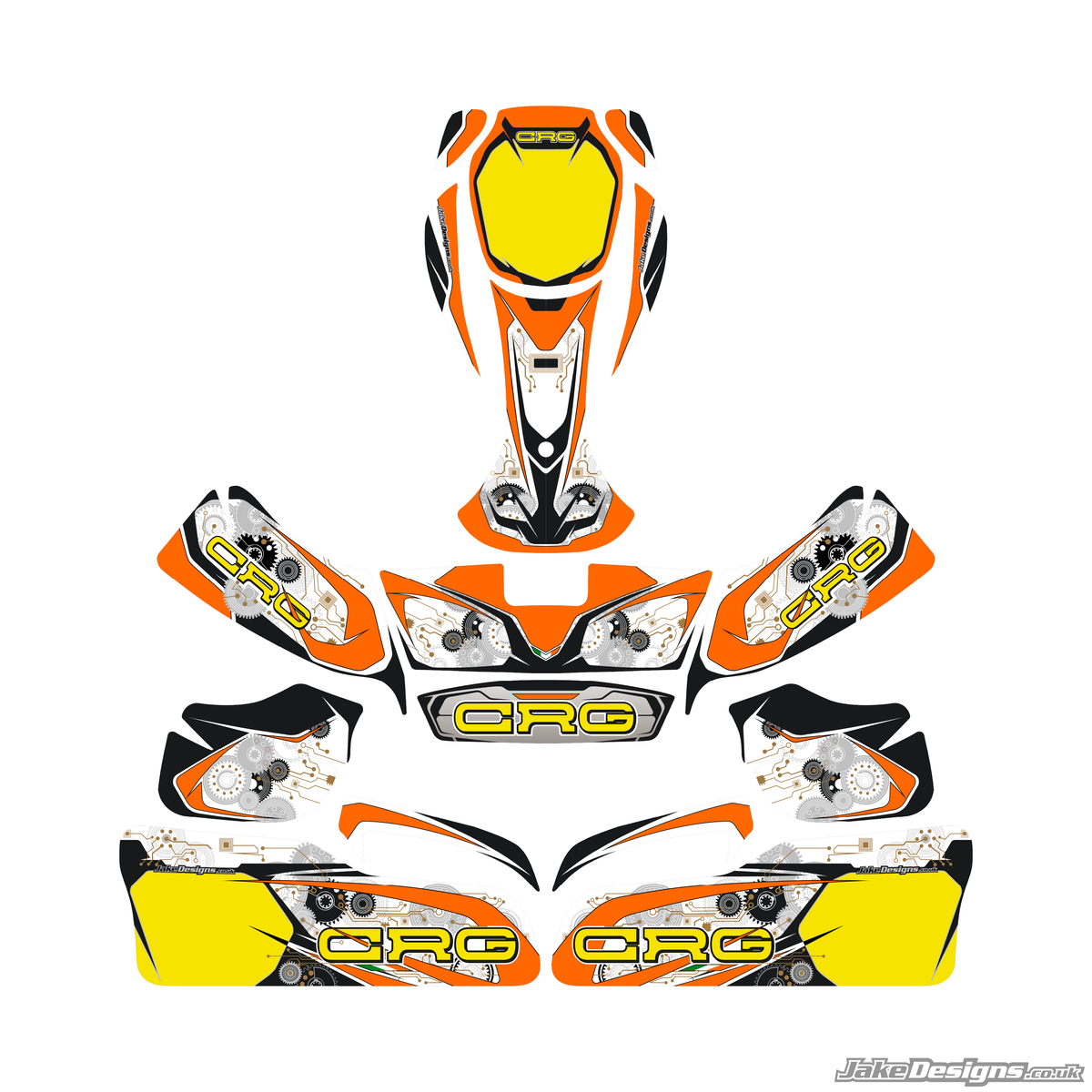 CRG Replica Sticker Kit (2016) – JakeDesigns Graphics