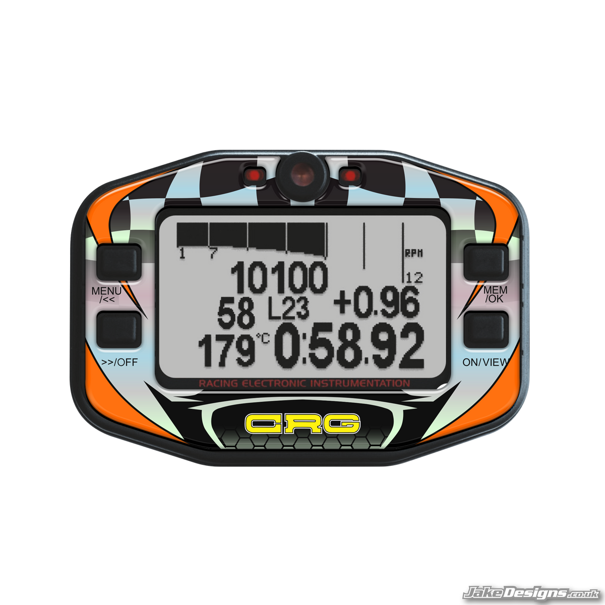 CRG Style Mychron 4 Gel Sticker (Old School) – JakeDesigns Graphics