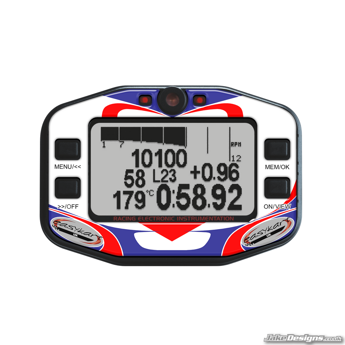 EasyKart Style Mychron 4 Gel Sticker – JakeDesigns Graphics