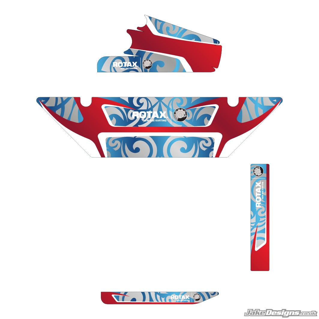 Energy Corse Replica Rotax Max DD2 Radiator Stickers – JakeDesigns Graphics