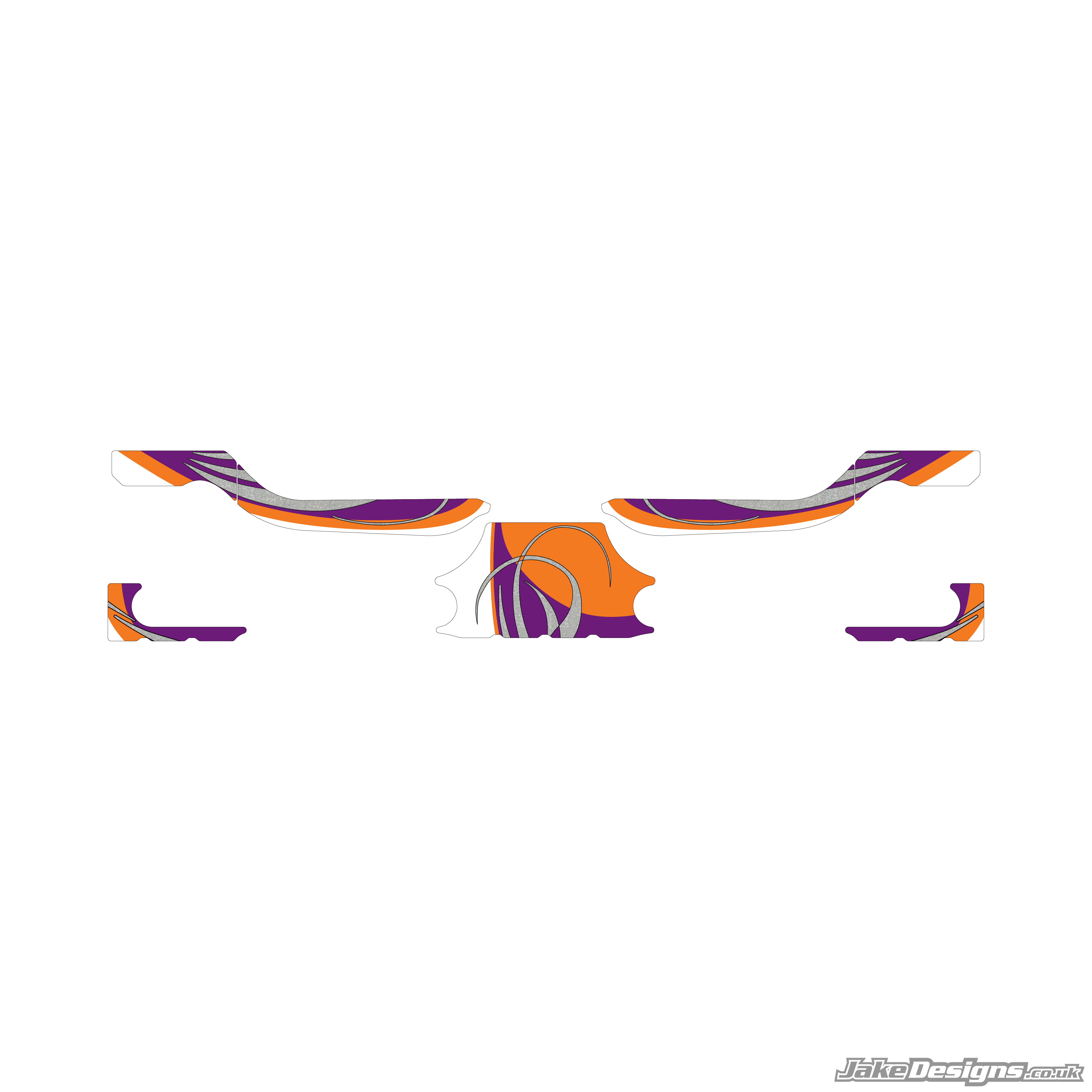 Replica Rear Bumper Stickers – JakeDesigns Graphics