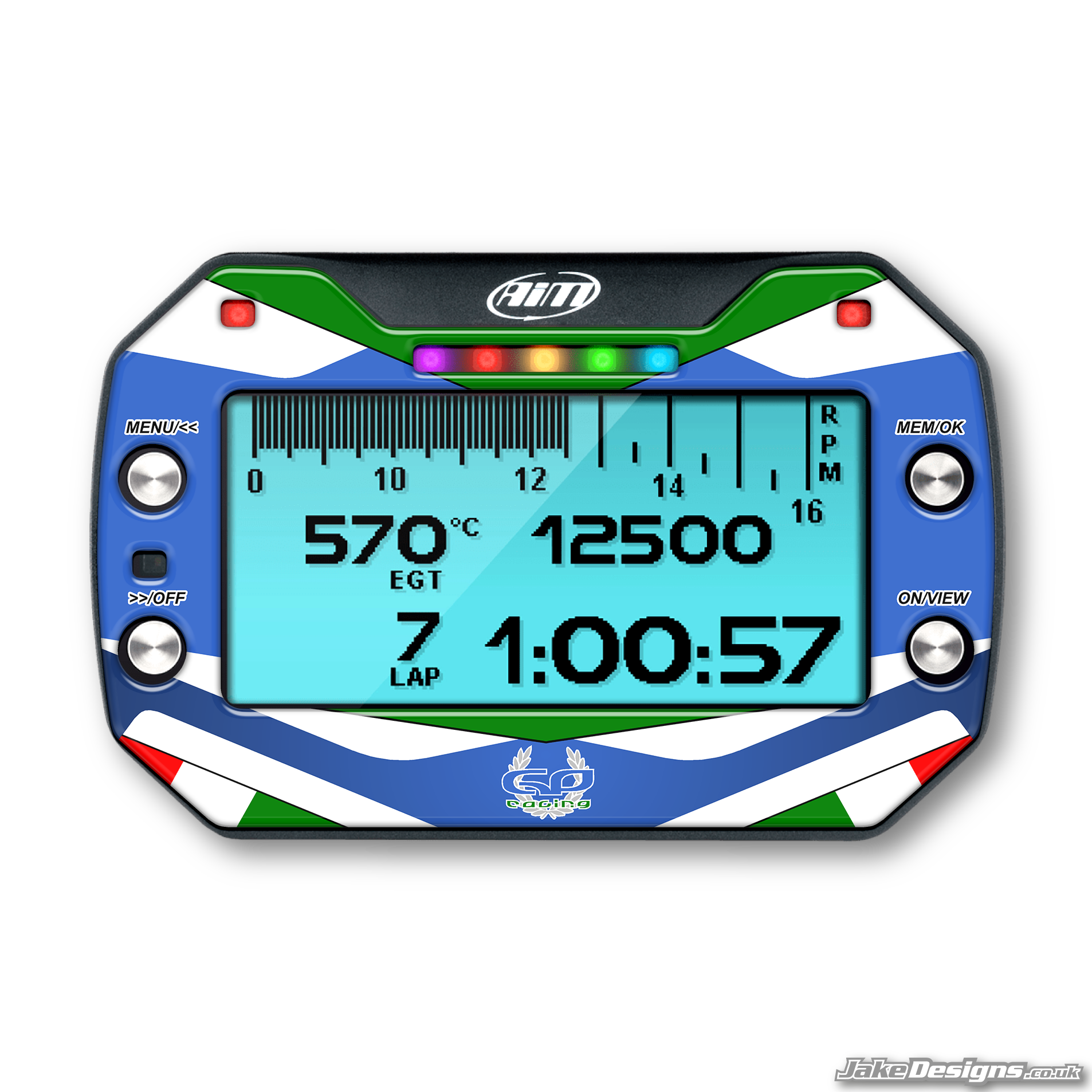 GP Style Mychron 5 Gel Sticker – JakeDesigns Graphics