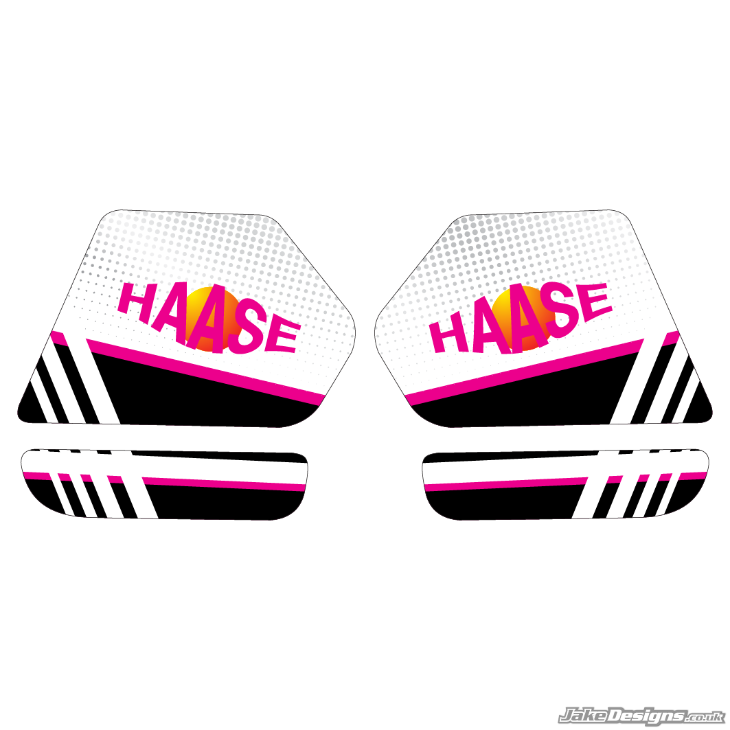 HAASE Replica Tank Sticker Kit – JakeDesigns Graphics