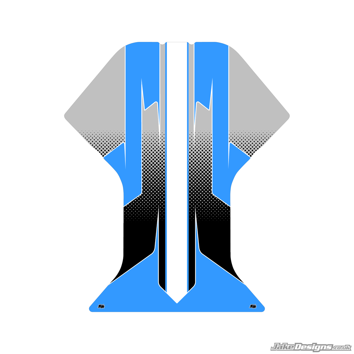 Halftone Style Custom Floor Tray Sticker Kit – JakeDesigns Graphics