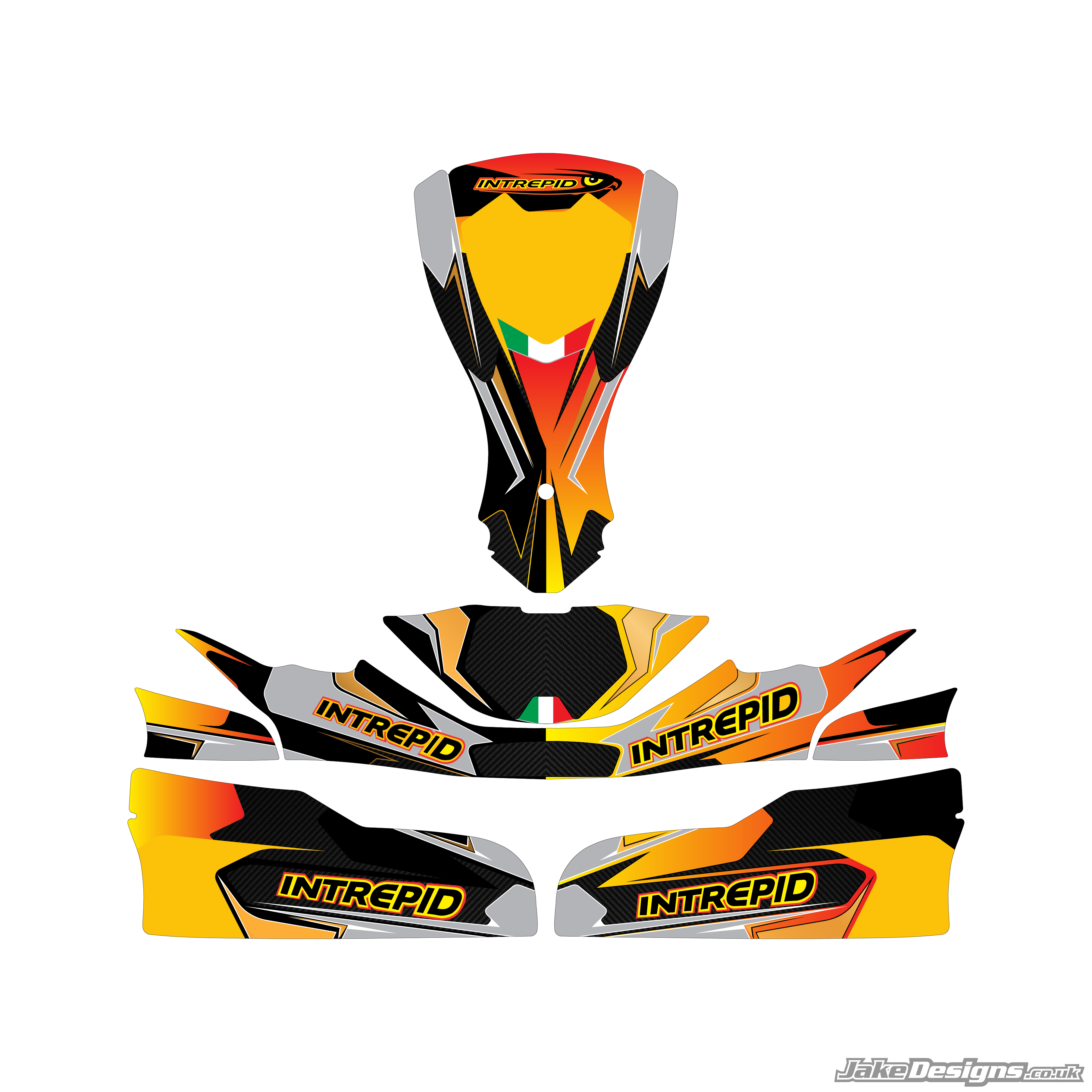 Intrepid Replica Sticker Kit – JakeDesigns Graphics