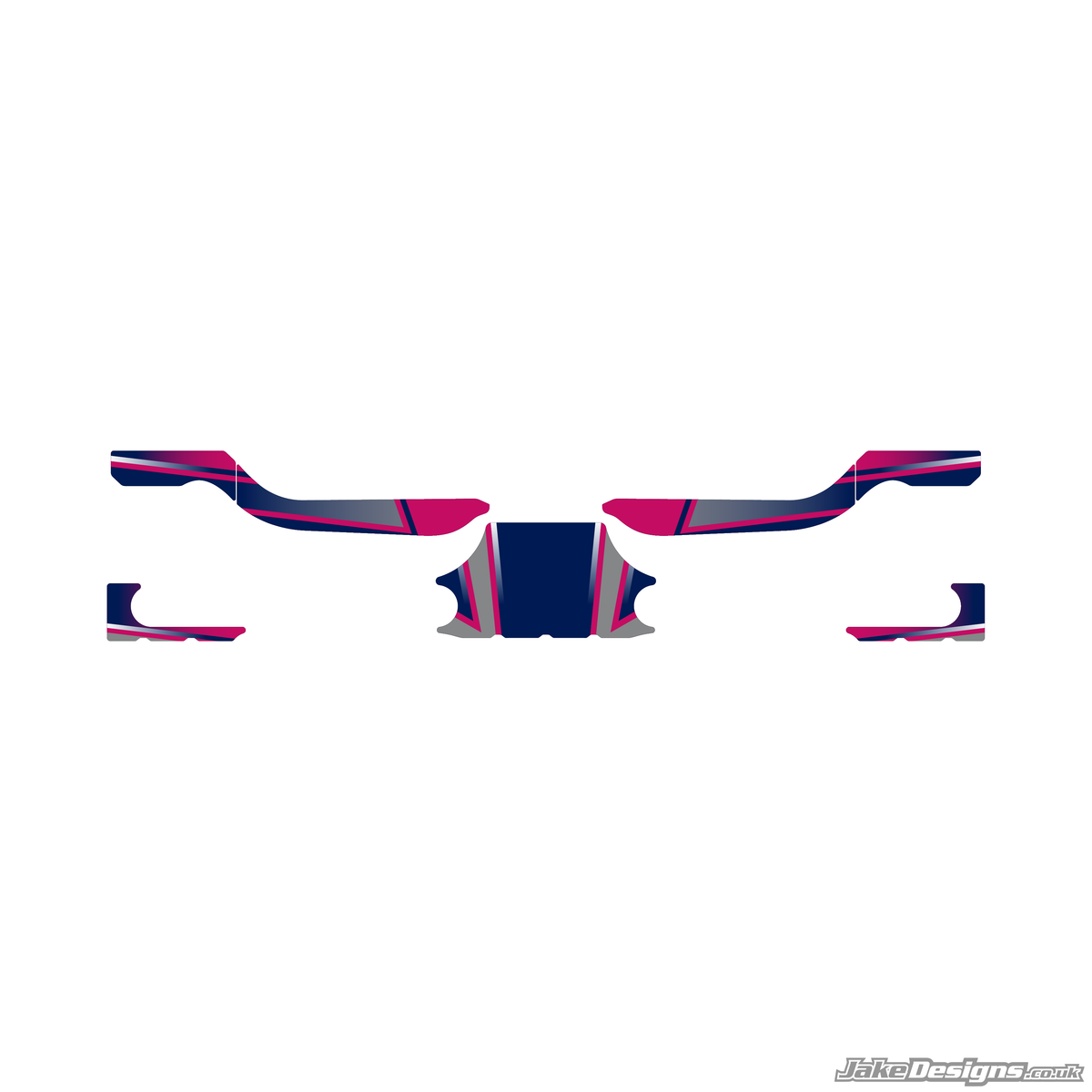 Kosmic Mercury MY15 Replica Rear Bumper Sticker Kit (2015 ...