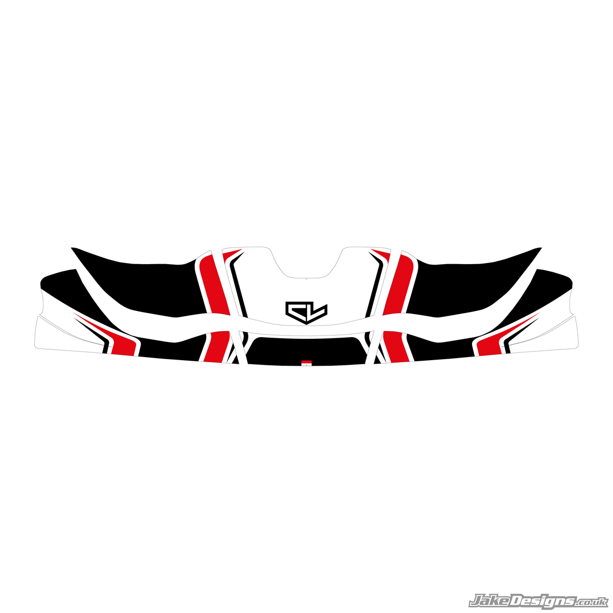 Leclerc Kart Replica Nosecone Sticker – JakeDesigns Graphics