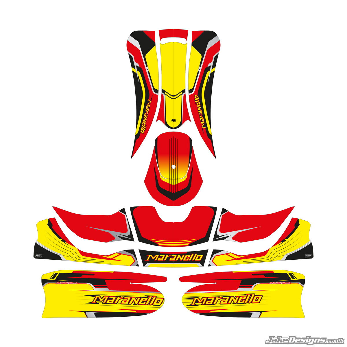 Maranello Replica Sticker Kit (2023) – JakeDesigns Graphics