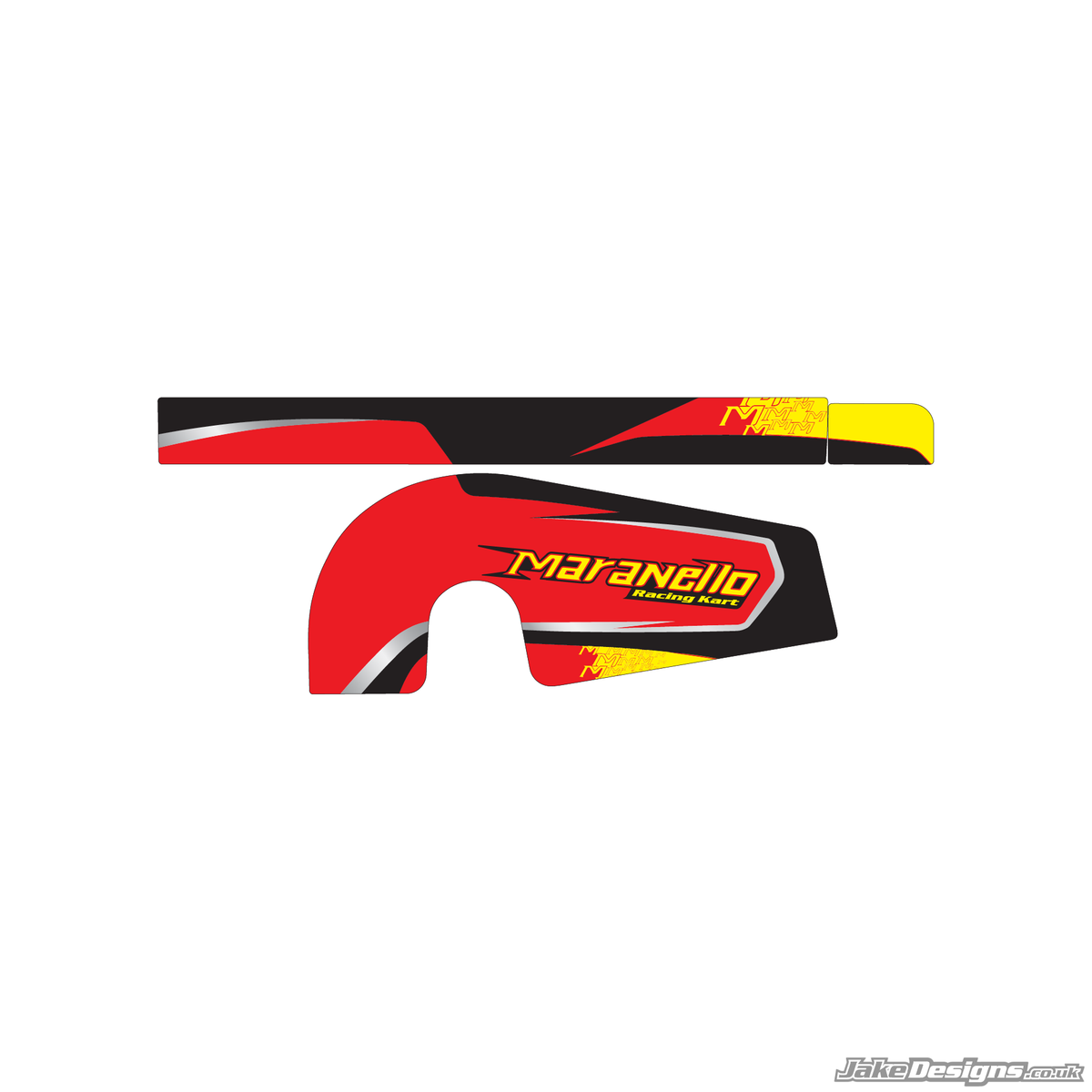 Maranello Replica Chain Guard Sticker Kit (Tillett) (2014 ...