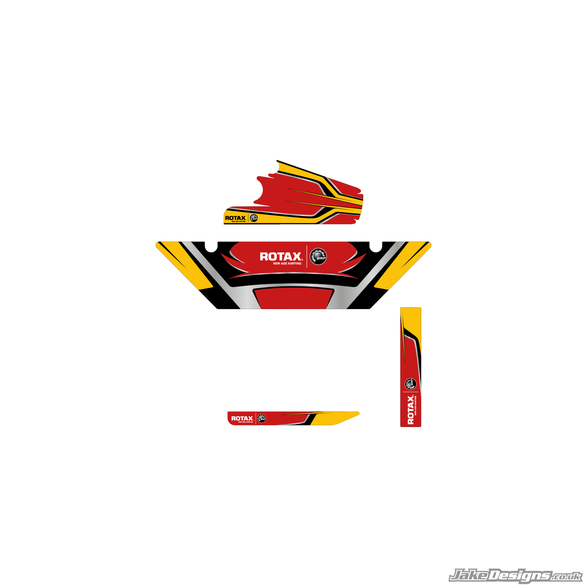 Maranello Replica (European) DD2 Radiator Stickers – JakeDesigns Graphics