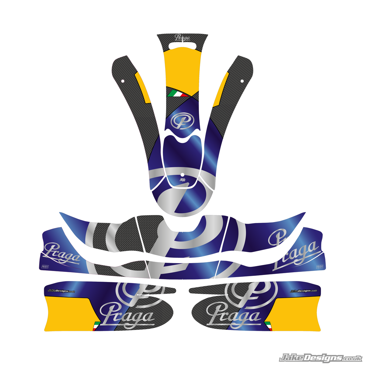 Praga Replica Sticker Kit (2022) – JakeDesigns Graphics