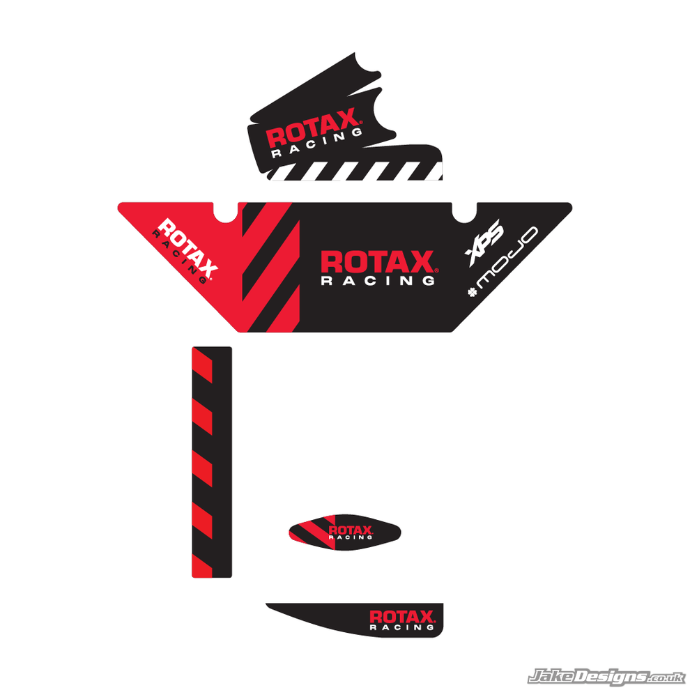 ROTAX Replica (European) Rotax Max Radiator Stickers – JakeDesigns Graphics
