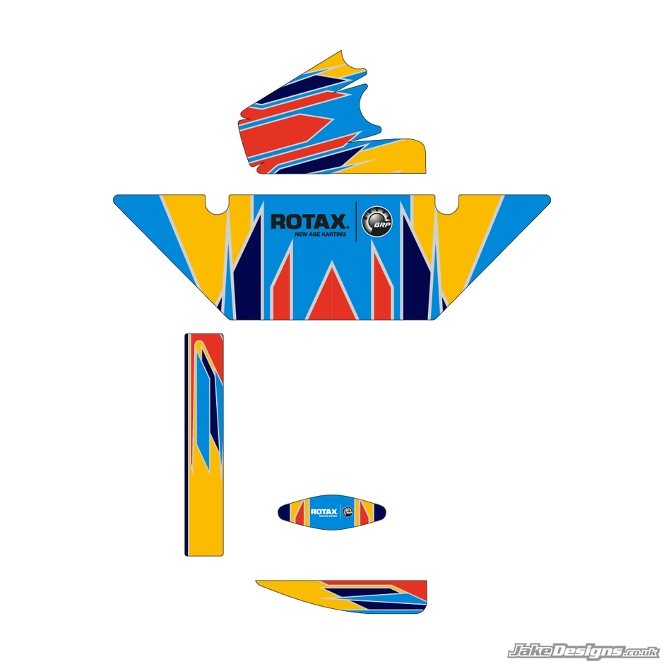 Rotax Jnr/Snr Radiator Stickers – JakeDesigns Graphics