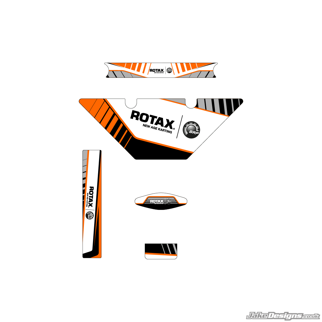SODI Replica (European) Micro Max Rotax Radiator Stickers – JakeDesigns ...