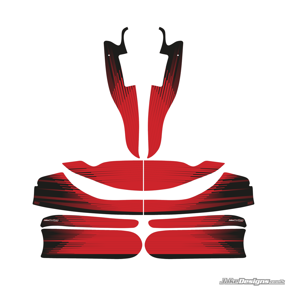 2021 RedSpeed Replica Sticker Kit – JakeDesigns Graphics