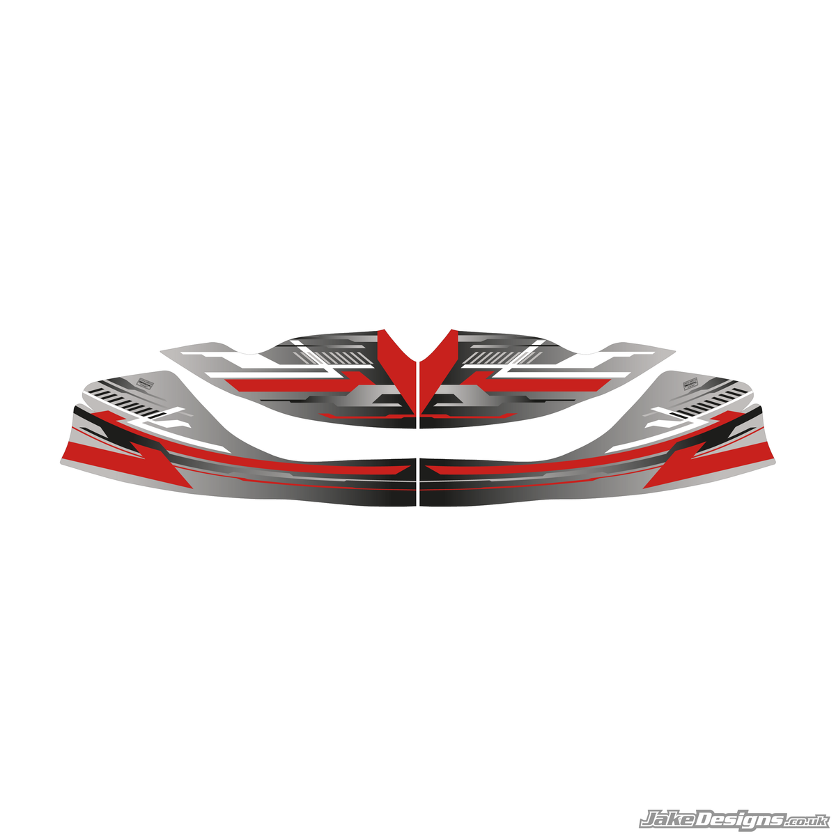 RedSpeed Replica Nosecone Sticker – JakeDesigns Graphics
