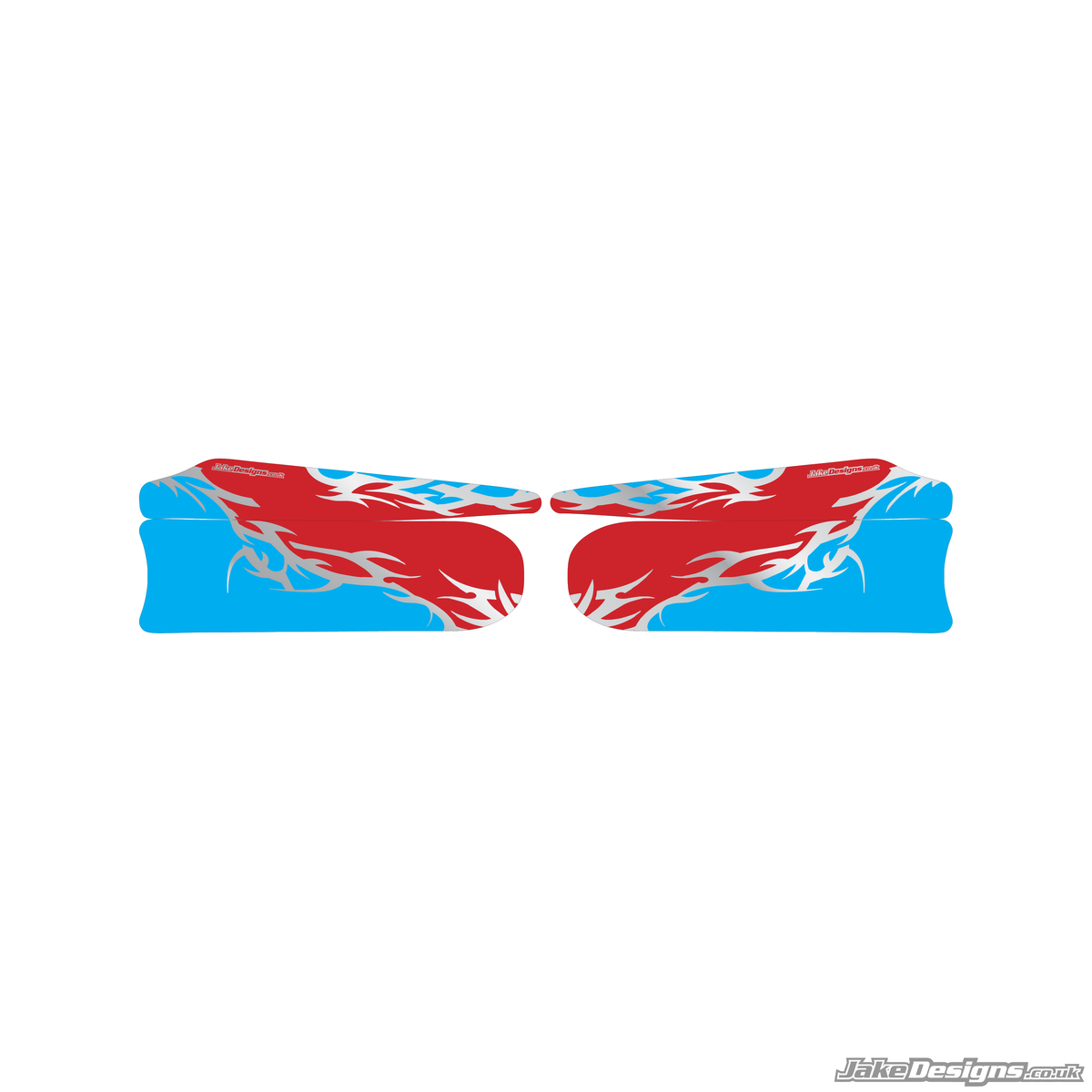 Shift Style Custom Set Of Sidepods Sticker – JakeDesigns Graphics