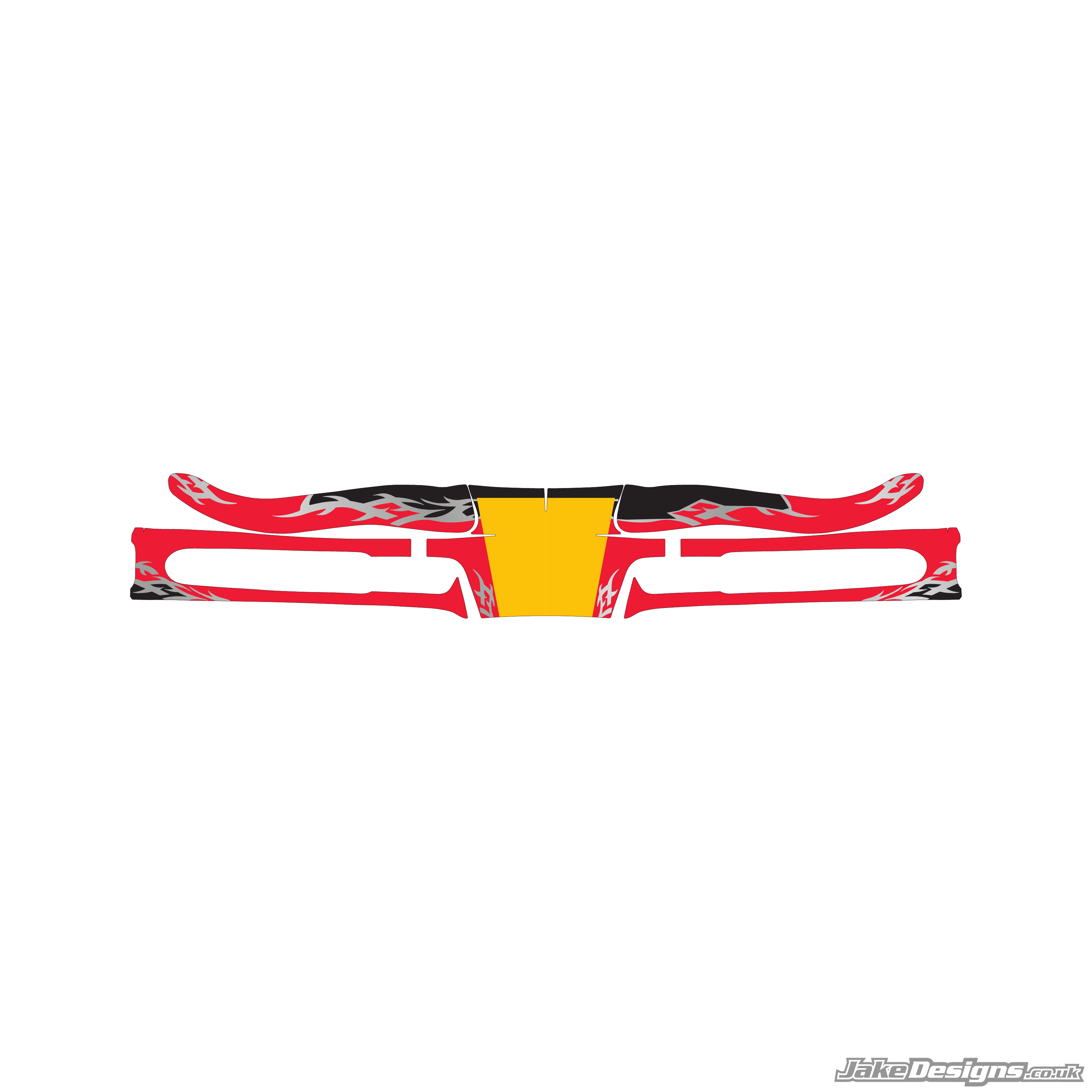 Shift Custom Rear Bumper Sticker Kit – JakeDesigns Graphics