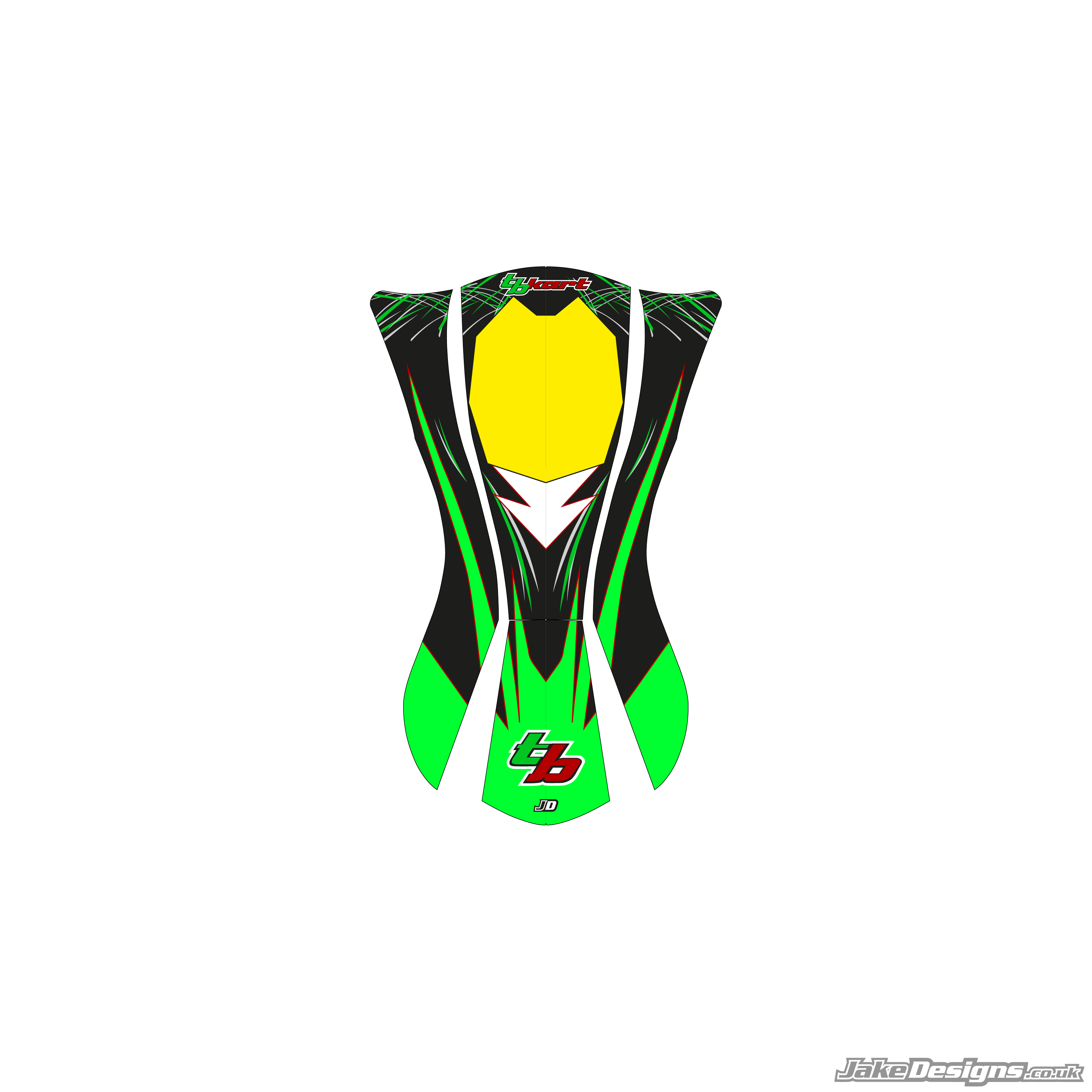 TB KART Replica Nassau Sticker – JakeDesigns Graphics