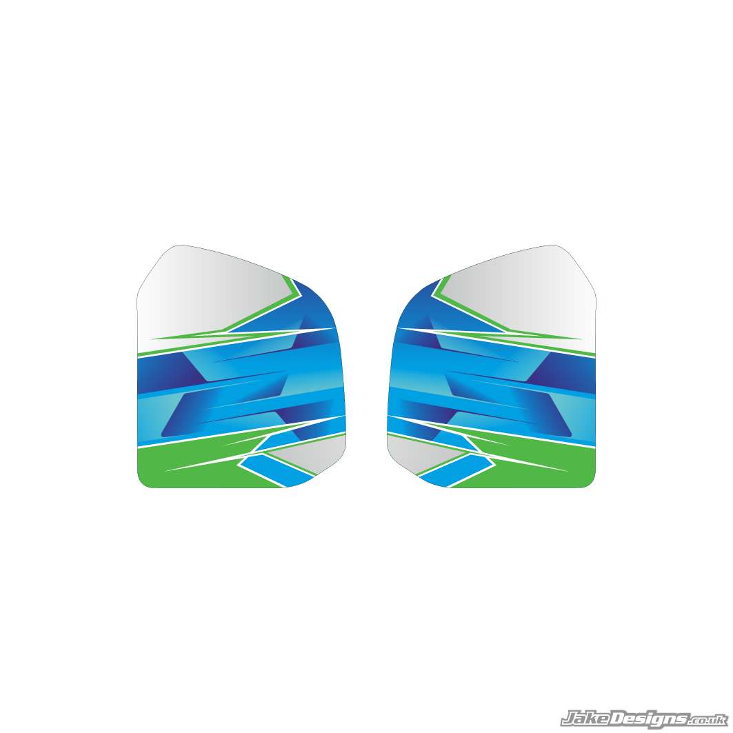 Airbrush Style Custom Tank Sticker Kit – JakeDesigns Graphics