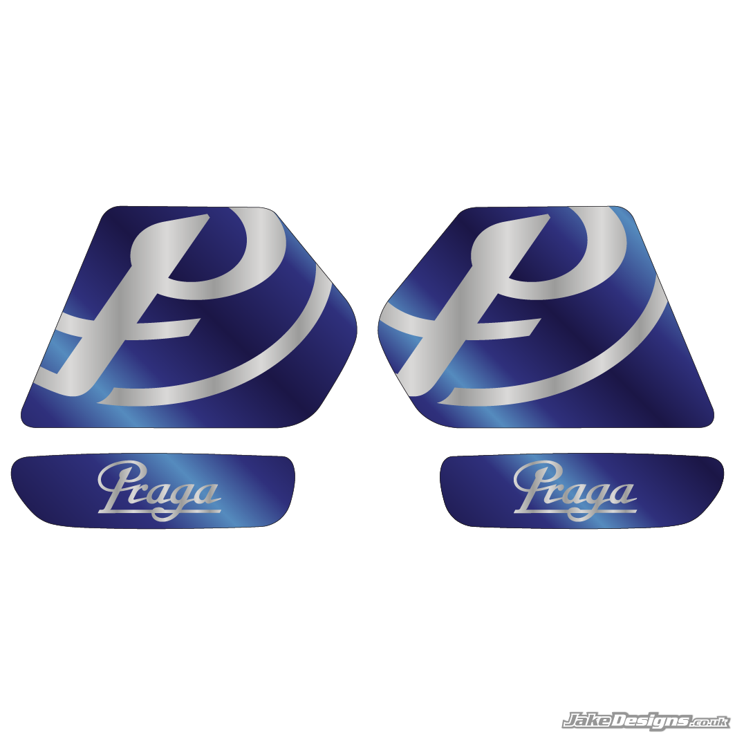 Praga Replica Tank Sticker Kit (2020) – JakeDesigns Graphics
