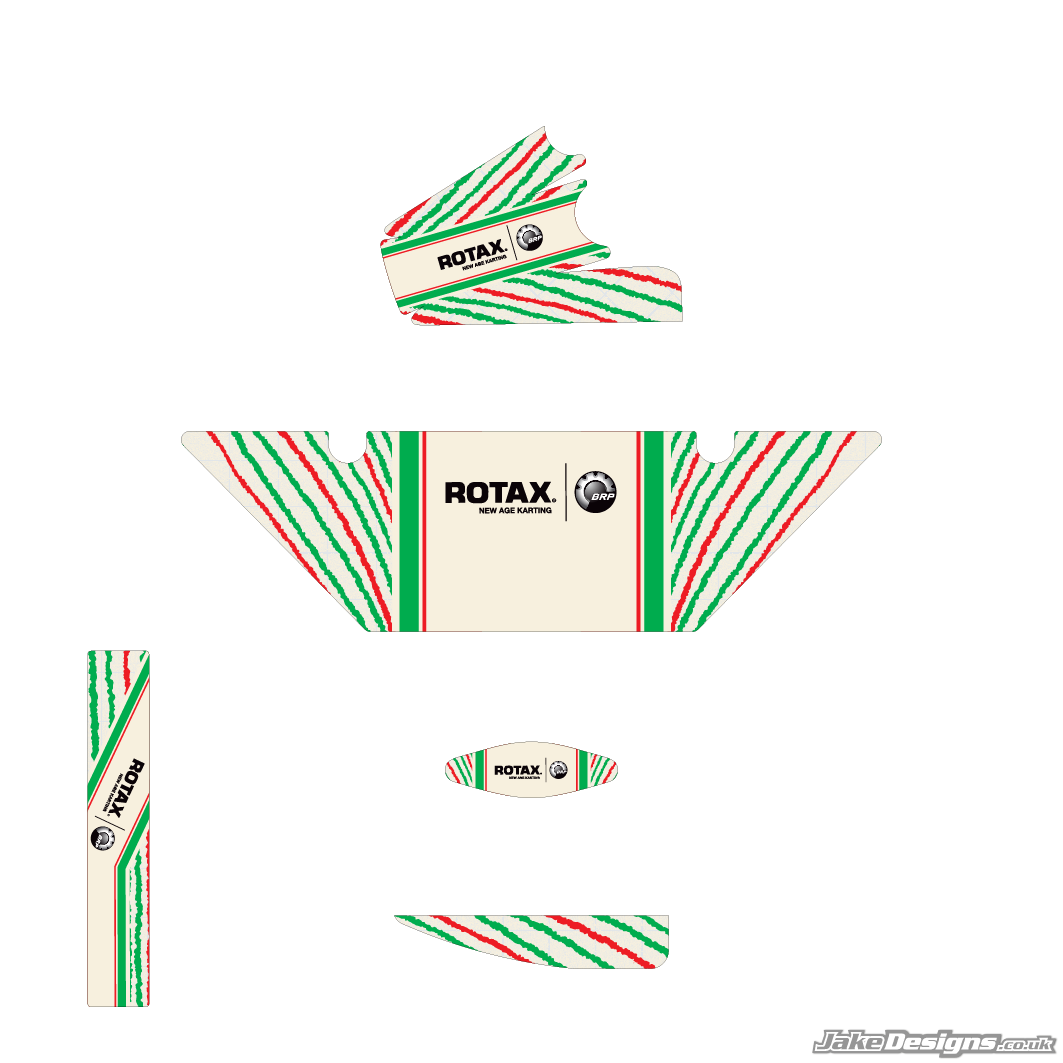 TonyKart 401S Racer Replica (European) DD2 / Rotax Max Radiator Sticke ...