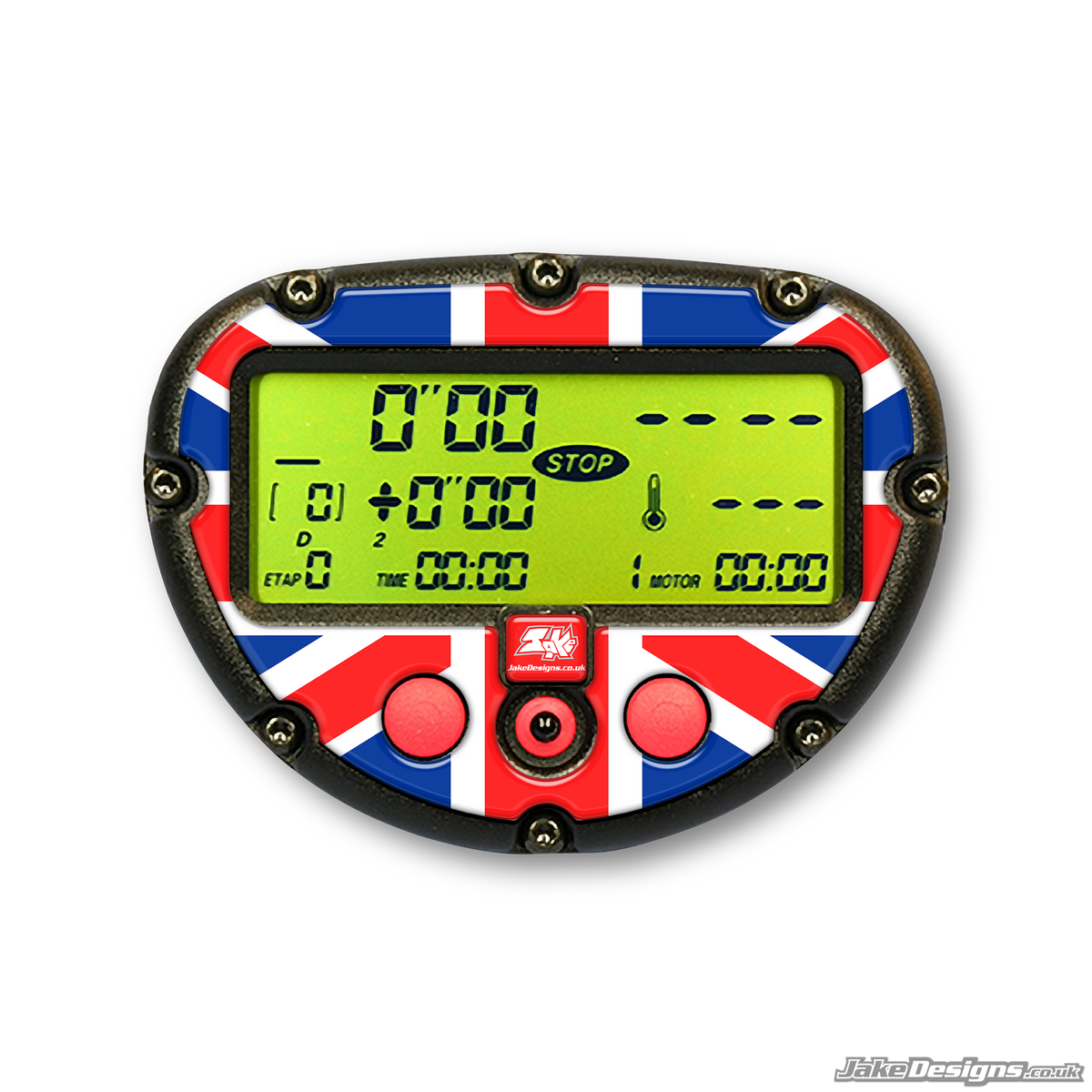 Union Jack Style Alfano Gel Sticker – JakeDesigns Graphics