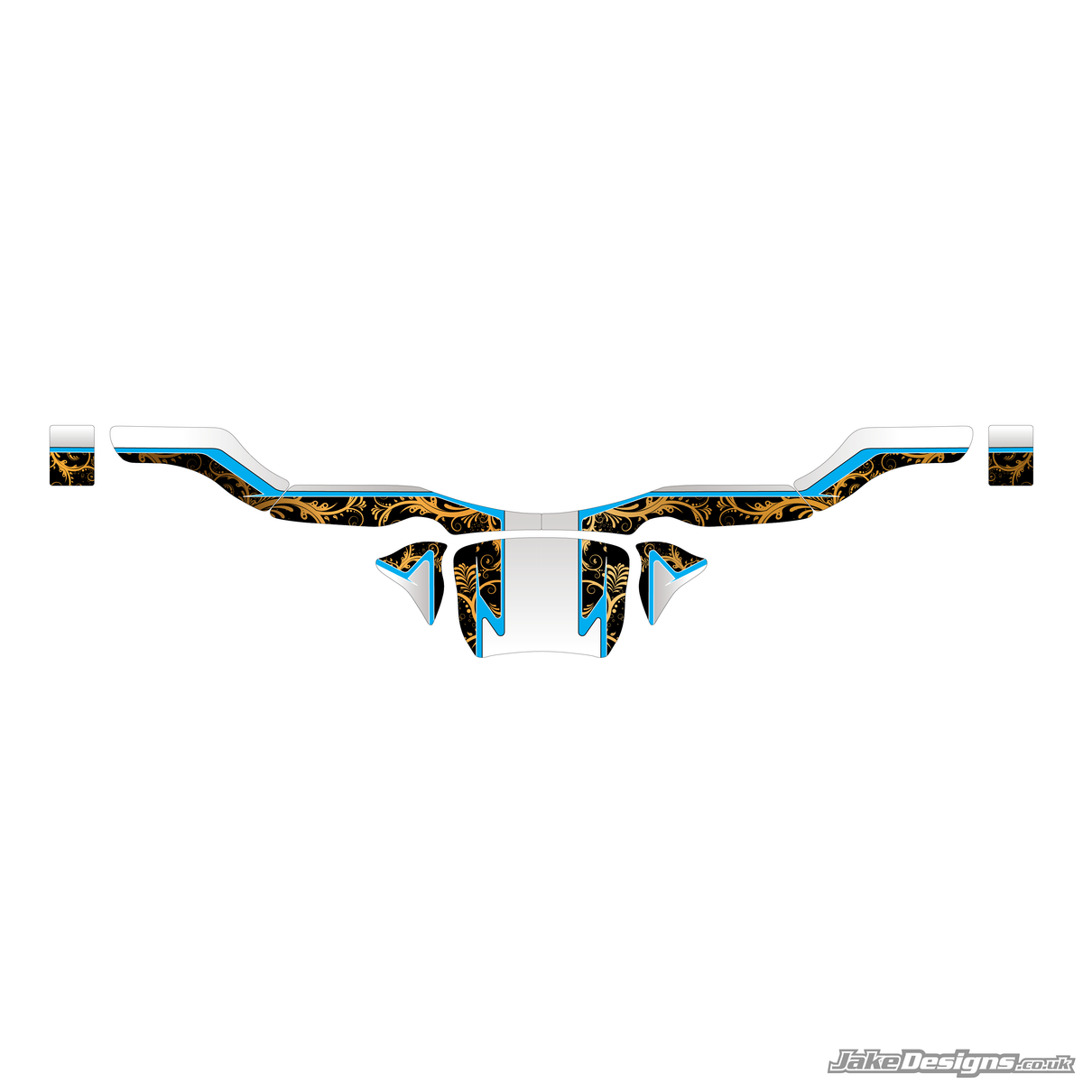 Velocity Style Custom Rear Bumper Sticker Kit – JakeDesigns Graphics