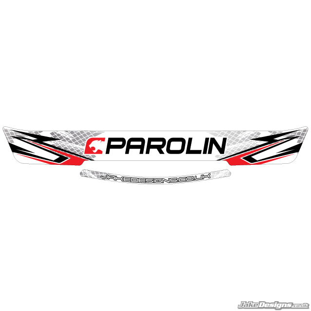 Parolin Style Visor Stickers – JakeDesigns Graphics