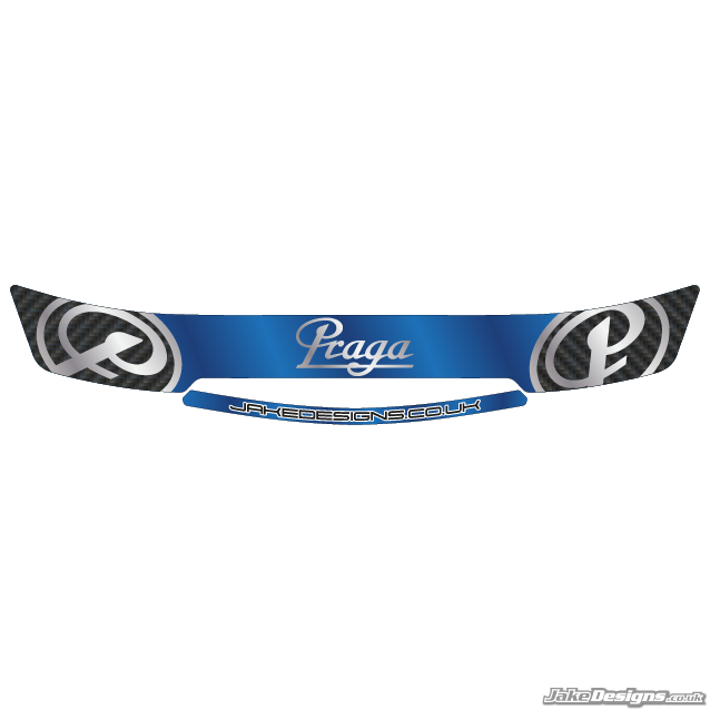 Praga Style Visor Stickers (2020) – JakeDesigns Graphics