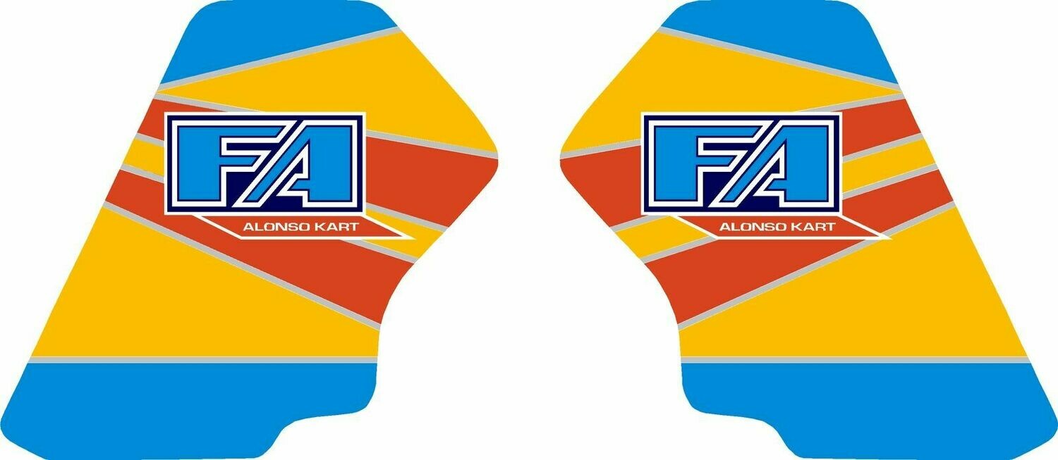 FA Alonso Replica Tank Sticker Kit (Pre 2011- OTK) – JakeDesigns Graphics