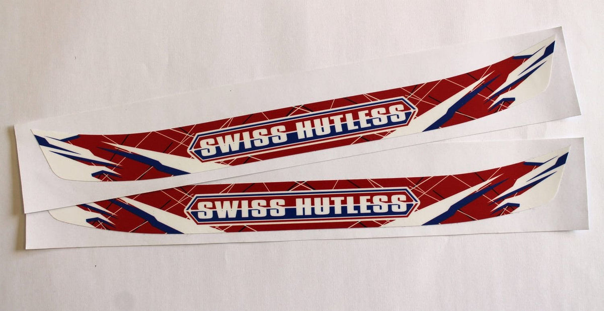 Swiss Hutless Style Visor Stickers – JakeDesigns Graphics