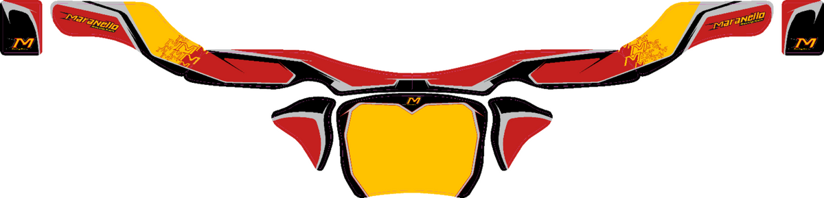 Maranello Replica Rear Bumper Sticker Kit – JakeDesigns Graphics