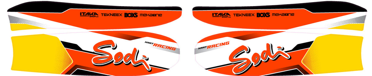 SODI Replica Set Of Sidepods Sticker (2019) – JakeDesigns Graphics