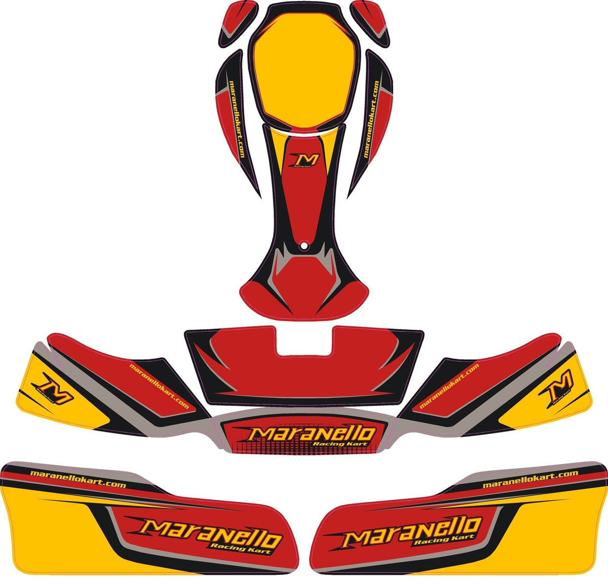 Maranello Replica Sticker Kit – JakeDesigns Graphics
