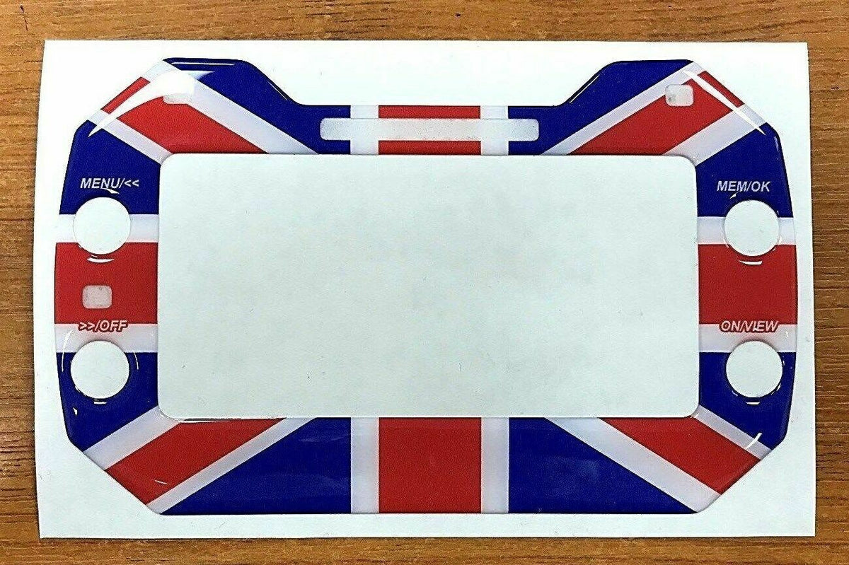 Union Jack Style Mychron 5 Gel Sticker – JakeDesigns Graphics