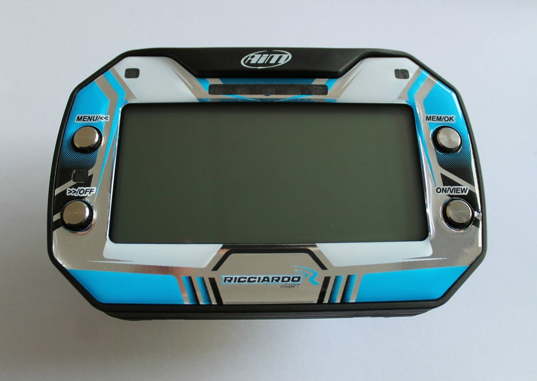 Ricciardo Style Mychron 5 Gel Sticker – JakeDesigns Graphics